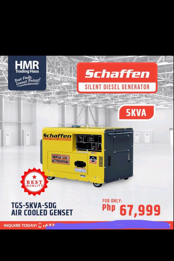 Gnerator Silent Type Diesel 5kva, Commercial & Industrial, Construction ...