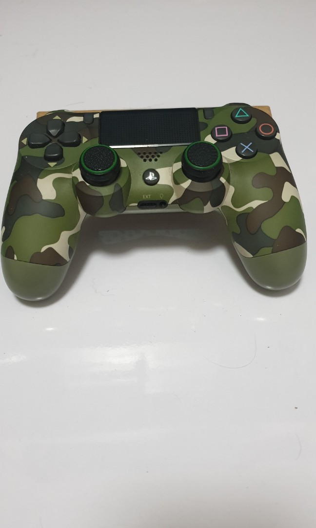Green Camo V2 Playstation 4 Controller (Sony Playstation), Video Gaming ...