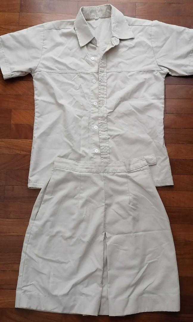 HCI and NJC uniform for girls, Women's Fashion, Dresses & Sets, Sets or ...