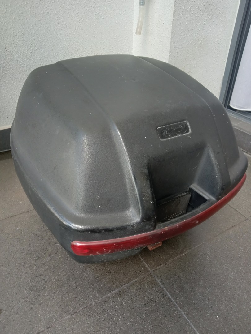Honda Wave 125 Box + Metal Rack, Motorcycles, Motorcycle Accessories on ...