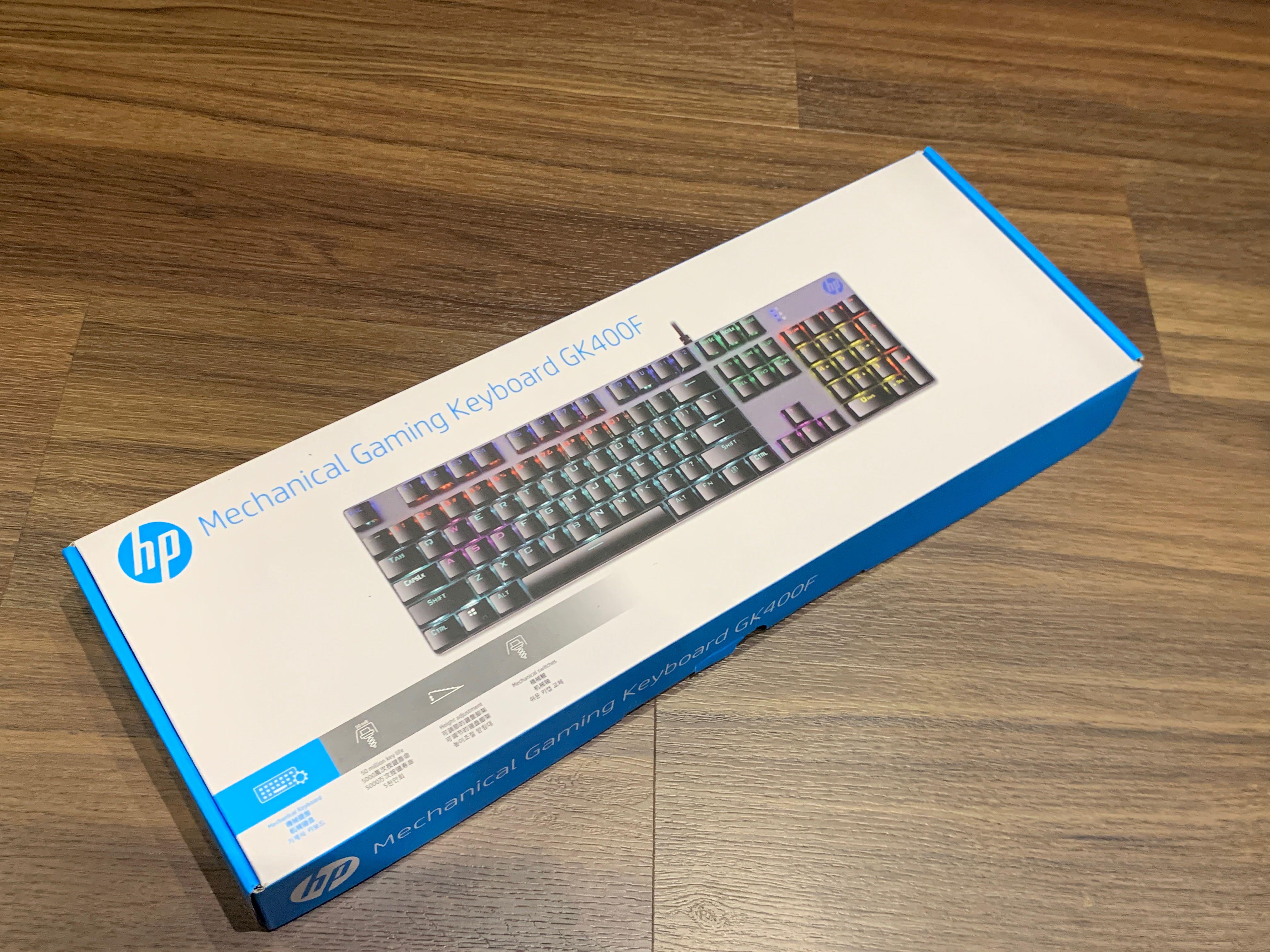 HP GK400F Real Wired Mechanical Keyboard, Computers & Tech, Office ...