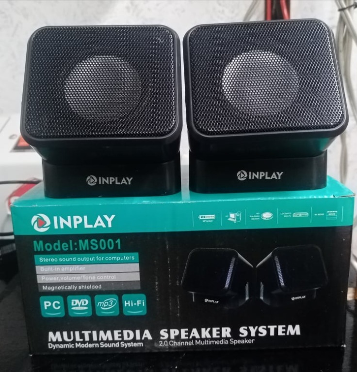 INPLAY MS001 Multimedia Speaker System, Audio, Soundbars, Speakers ...