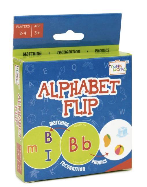 Educational Games! [INSTOCK] Alphabet Flip: Letter Recognition game ...