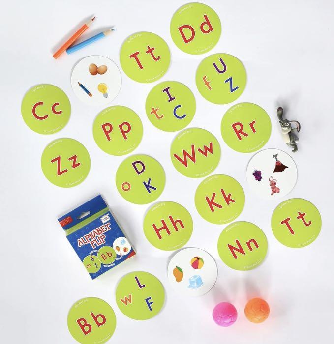 Educational Games! [INSTOCK] Alphabet Flip: Letter Recognition game ...