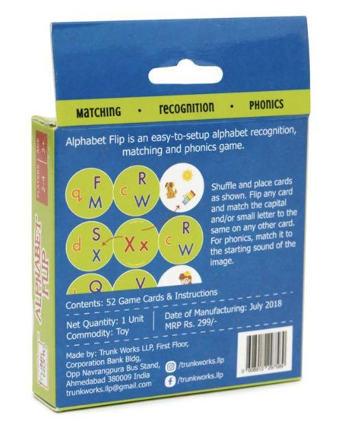 Educational Games! [INSTOCK] Alphabet Flip: Letter Recognition game ...