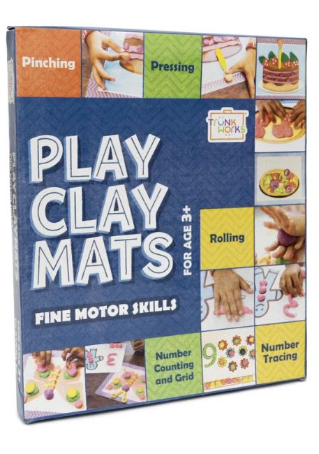 [INSTOCK]Play Clay Mat - fine motor skills building, Hobbies & Toys ...