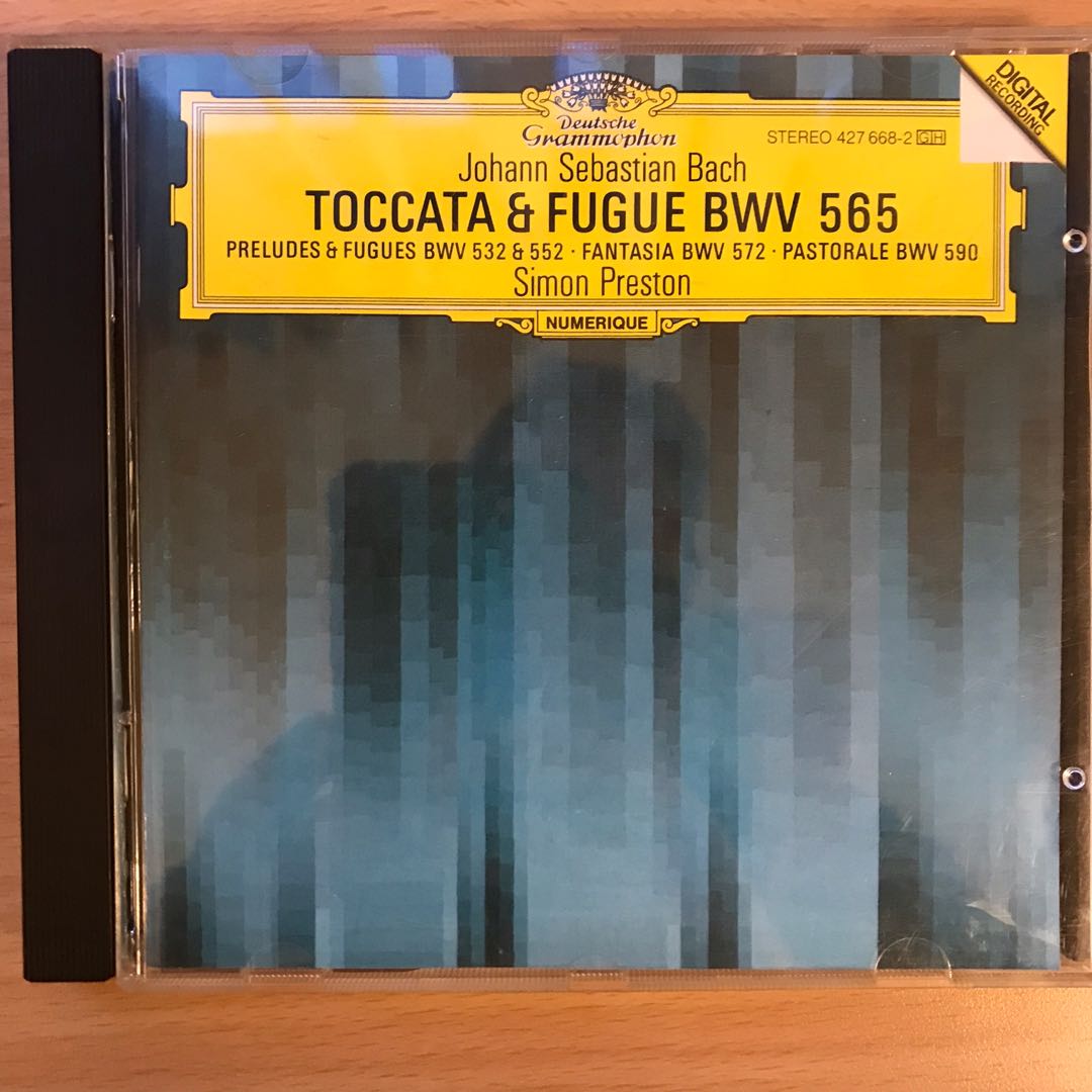J.S. Bach - Toccata & Fugue CD, Hobbies & Toys, Music & Media, CDs ...