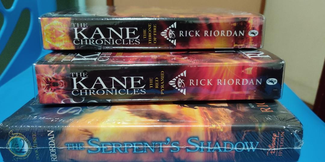 Kane chronicles trilogy - rick Riordan, Hobbies & Toys, Books ...