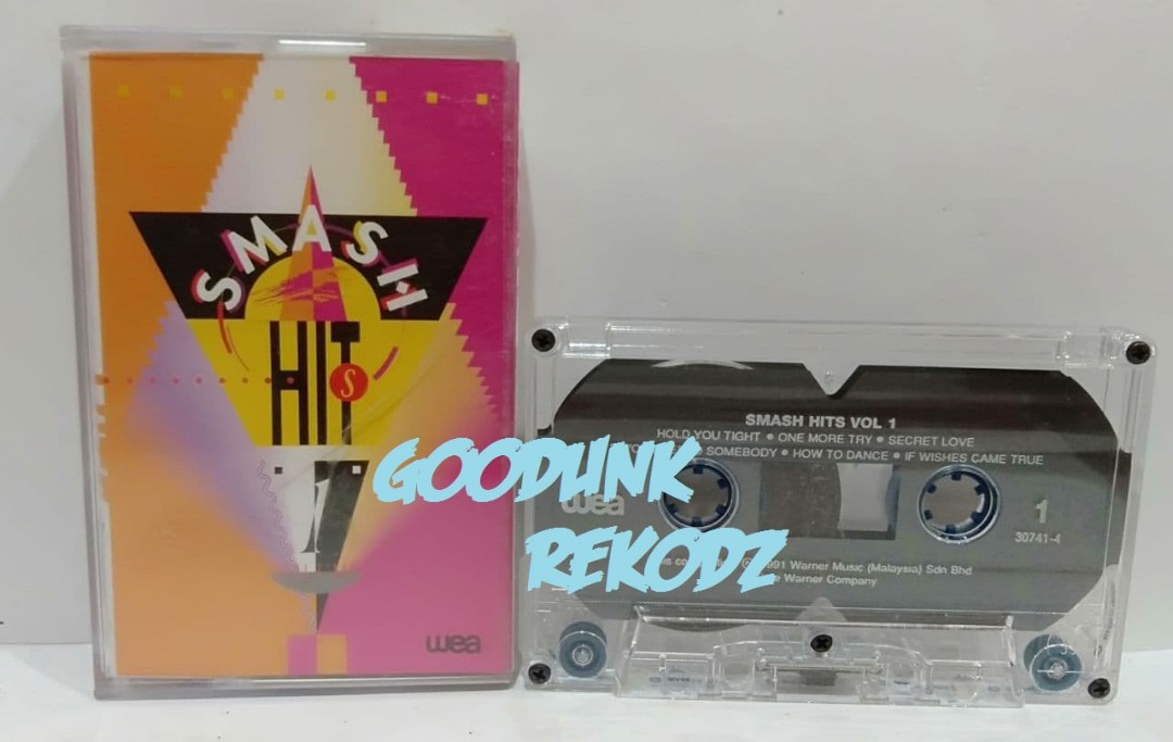 [CASSETTE] SMASH HITS VOL 1, Hobbies & Toys, Music & Media, CDs & DVDs ...