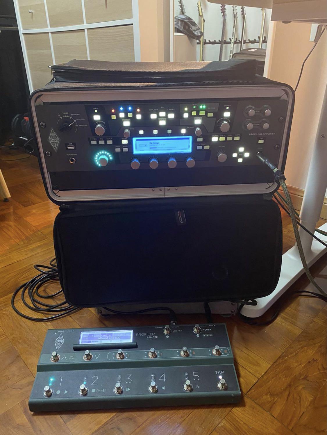 Kemper Powered Rack (fractal esp Jackson strandberg mayones), 興趣及遊戲, 音樂 ...