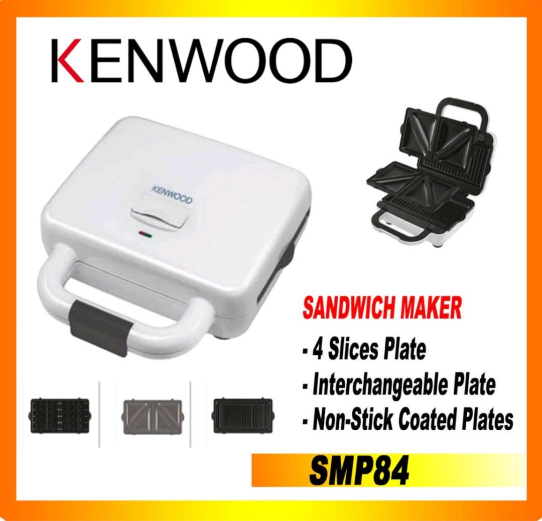 Kenwood Sandwich Maker SMP84, TV & Home Appliances, Kitchen Appliances ...