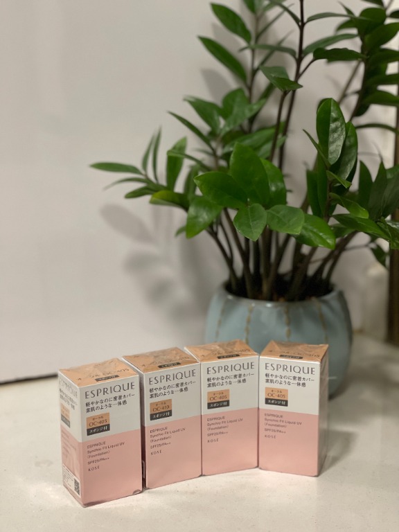 KOSE Esprique Synchro Fit Liquid UV OC-410/ OC-405 30g, Beauty & Personal Care, Face, Makeup on ...