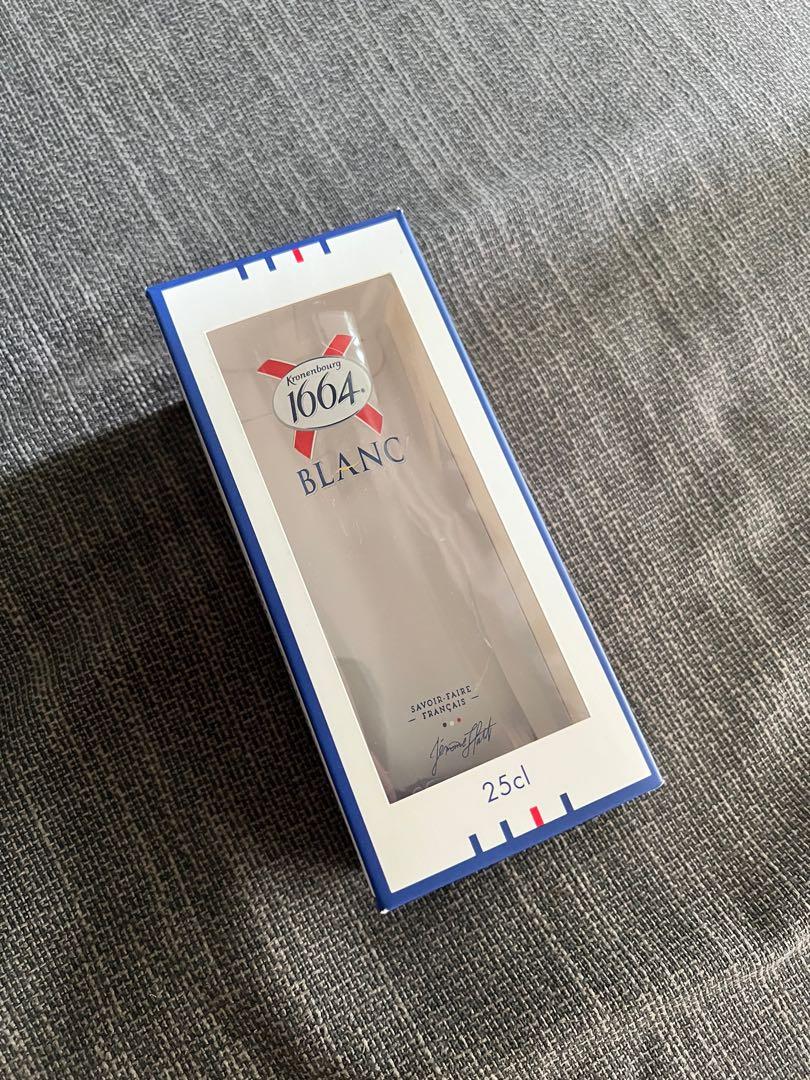 Kronenbourg 1664 Blanc 25cl glass/tumbler, Furniture & Home Living, Kitchenware & Tableware ...