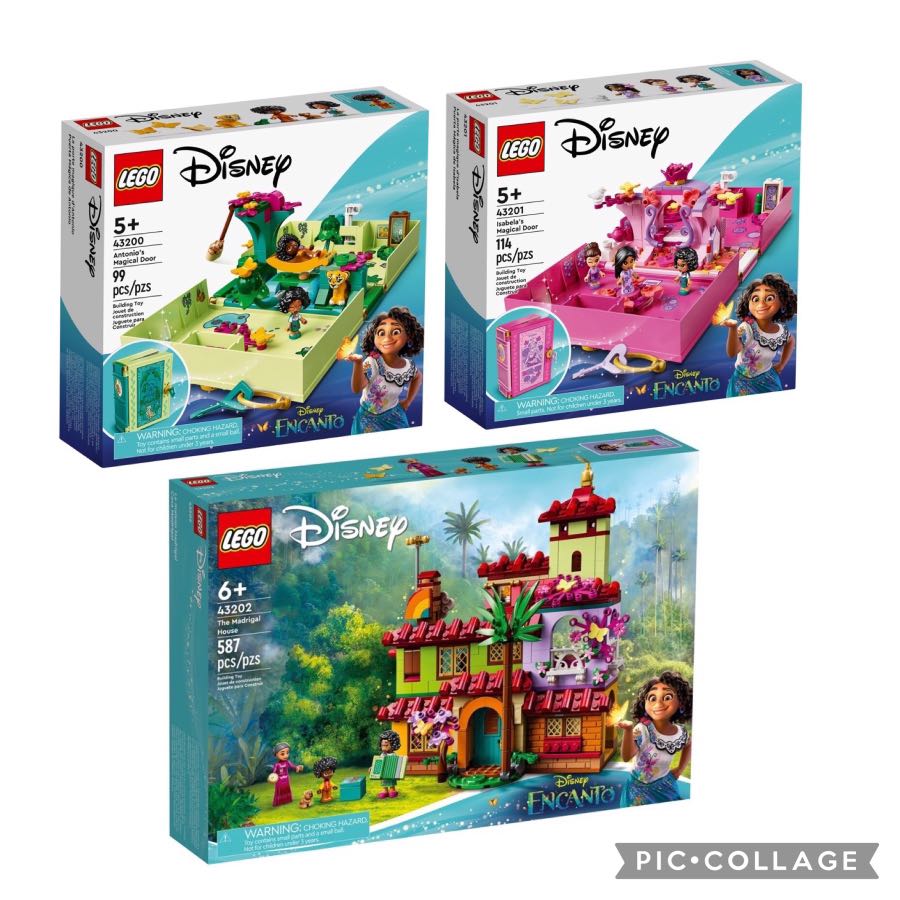LEGO 43200 Antonio's Magical Door 43201 Isabela's Magical Door 43202 ...