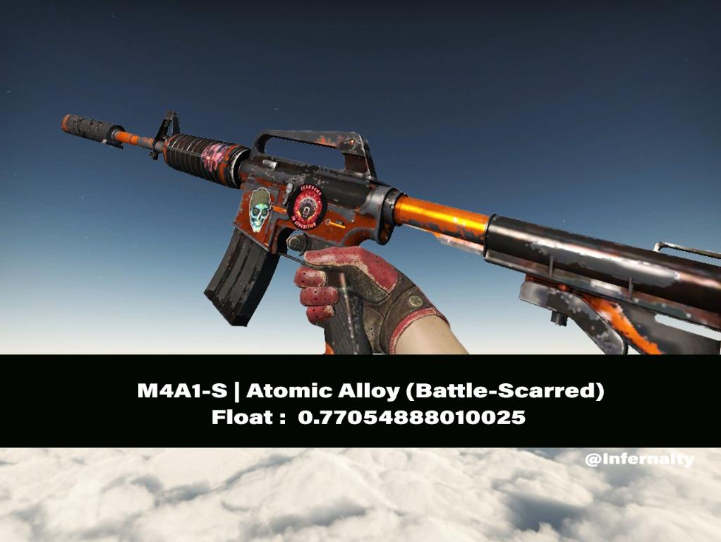 M4A1-S Atomic Alloy BS CSGO SKINS KNIVES, Video Gaming, Gaming ...