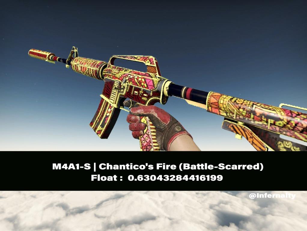 M4A1-S Chantico's Fire BS CSGO SKINS KNIVES, Video Gaming, Gaming ...