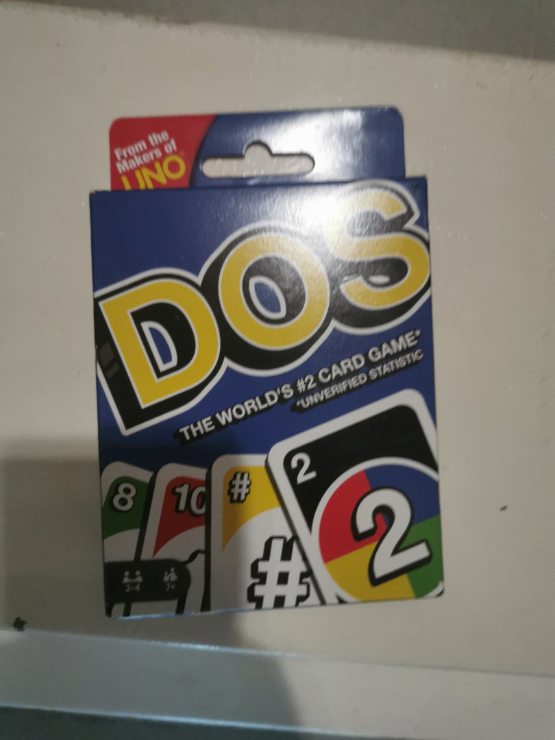 Mattel UNO DOS card game, Hobbies & Toys, Toys & Games on Carousell