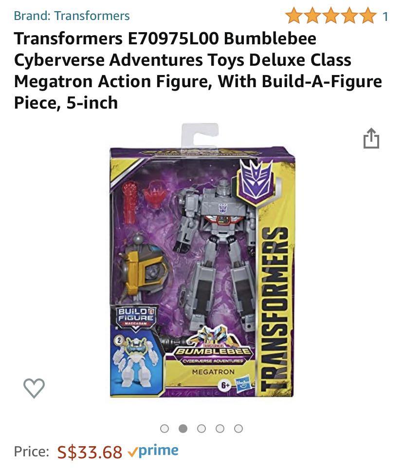 Megatron Build Figure Maccadam, Hobbies & Toys, Toys & Games on Carousell