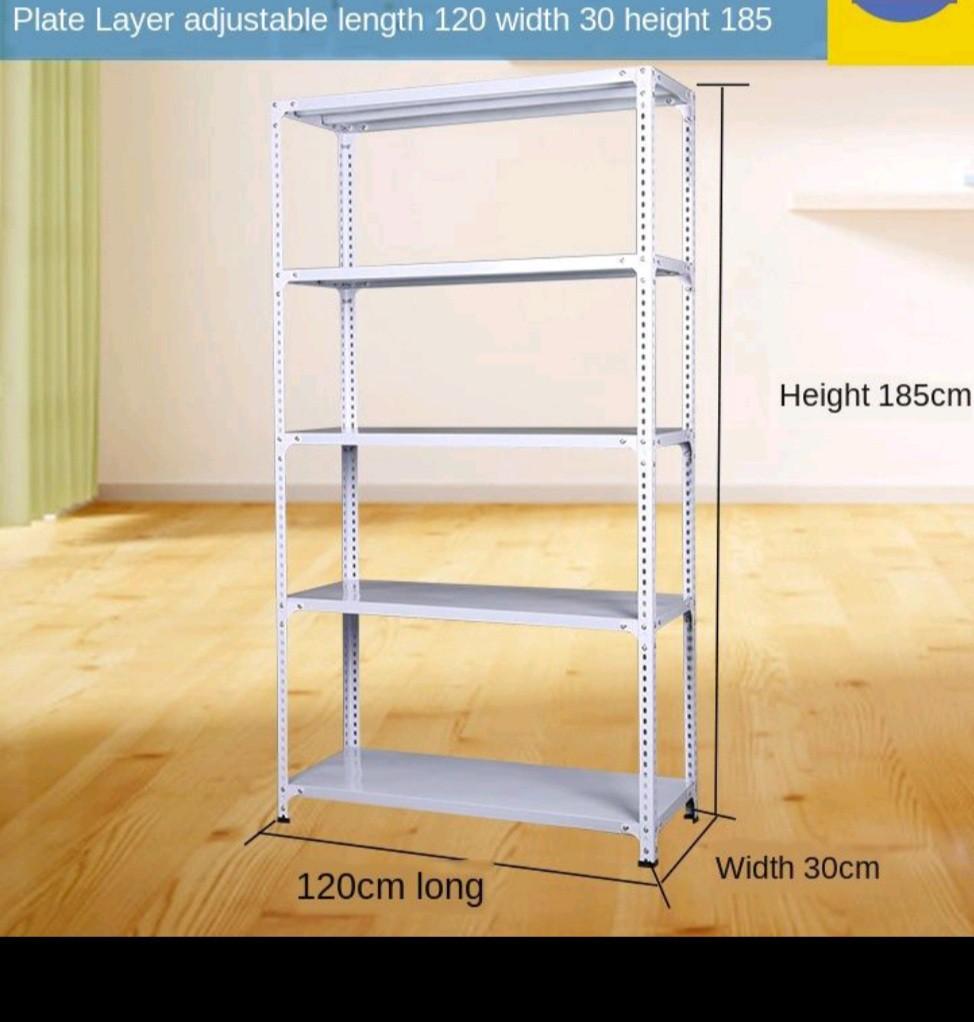 Metal 5 layers shelves, Furniture & Home Living, Furniture, Shelves ...