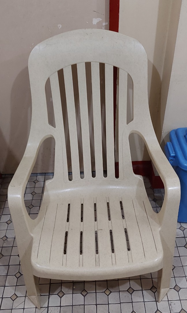 Monobloc High back plastic chair, Furniture & Home Living, Furniture ...