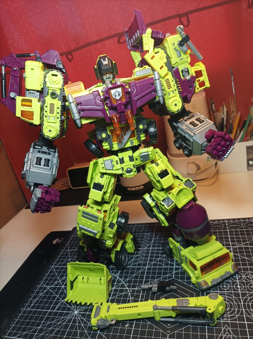 NBK Devastator Transformers OS KO, Hobbies & Toys, Toys & Games on ...