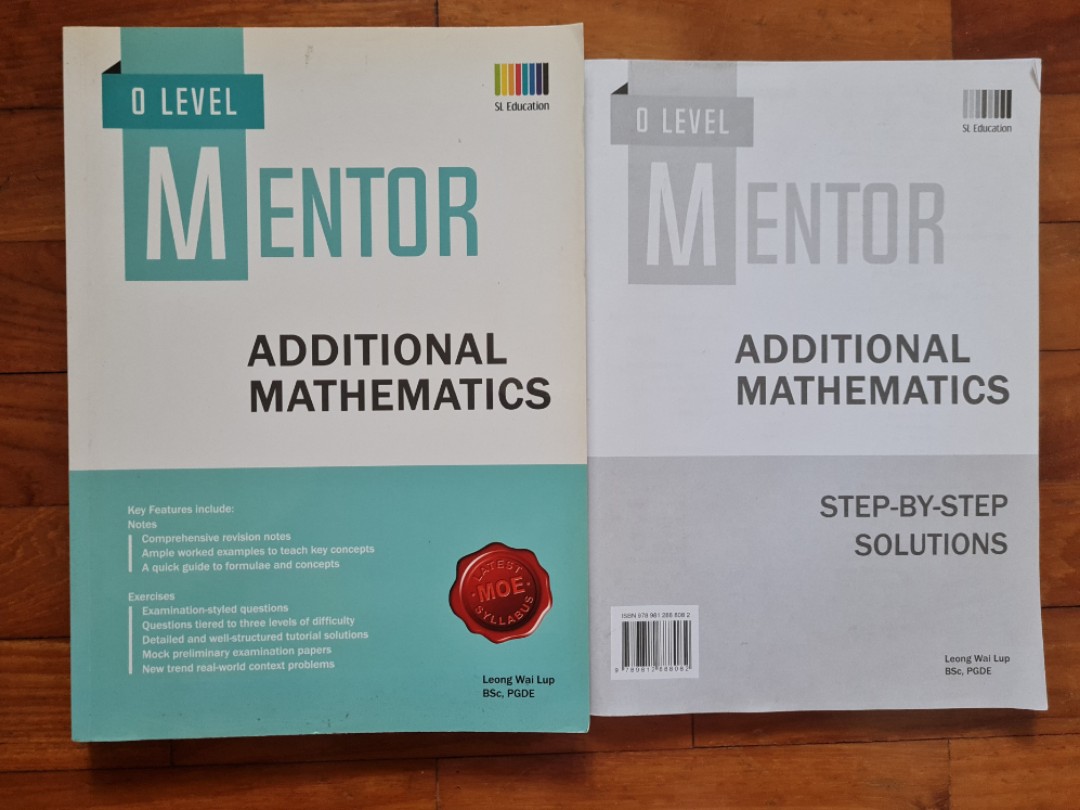 O level mentor additional math assessment book, Hobbies & Toys, Books ...