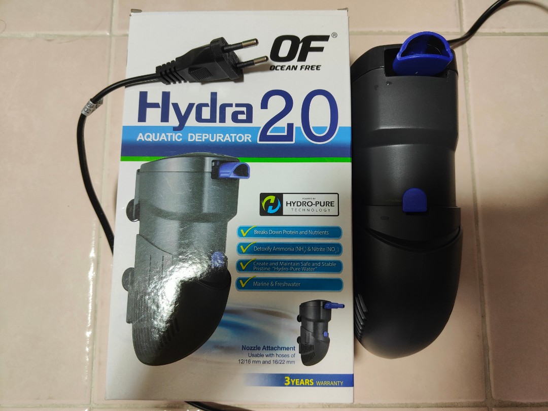 OF Ocean Free Hydra 20 Aquatic Depurator, Pet Supplies, Homes & Other ...