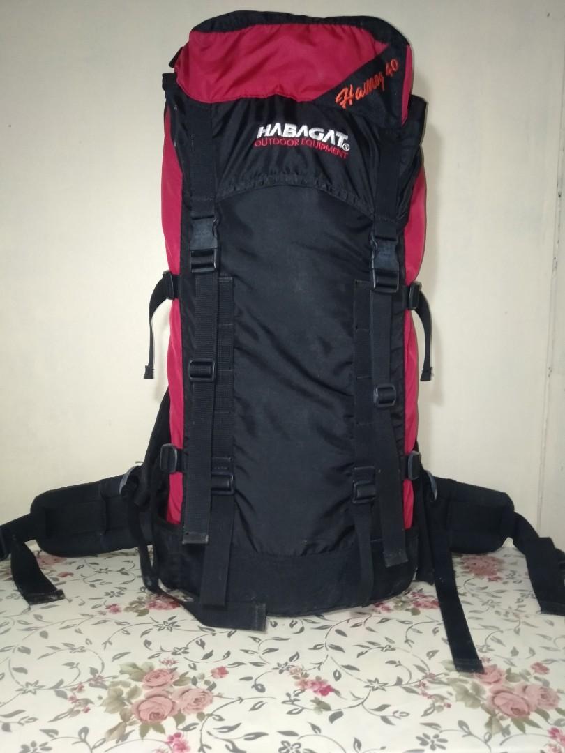 Old school Habagat Hamog 40 Trekking bag 40L Expandable Unisex, Sports ...
