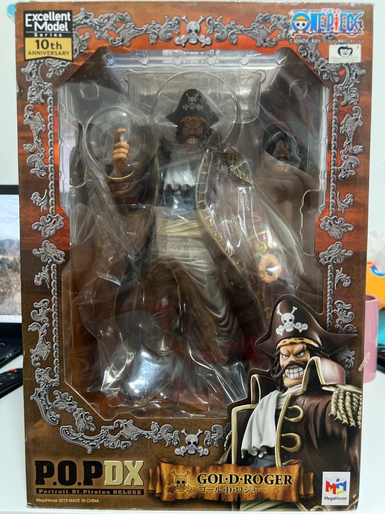 One Piece P.O.P DX 10th Anniversary Gol.D.Roger Int. Ver. (Megahouse ...