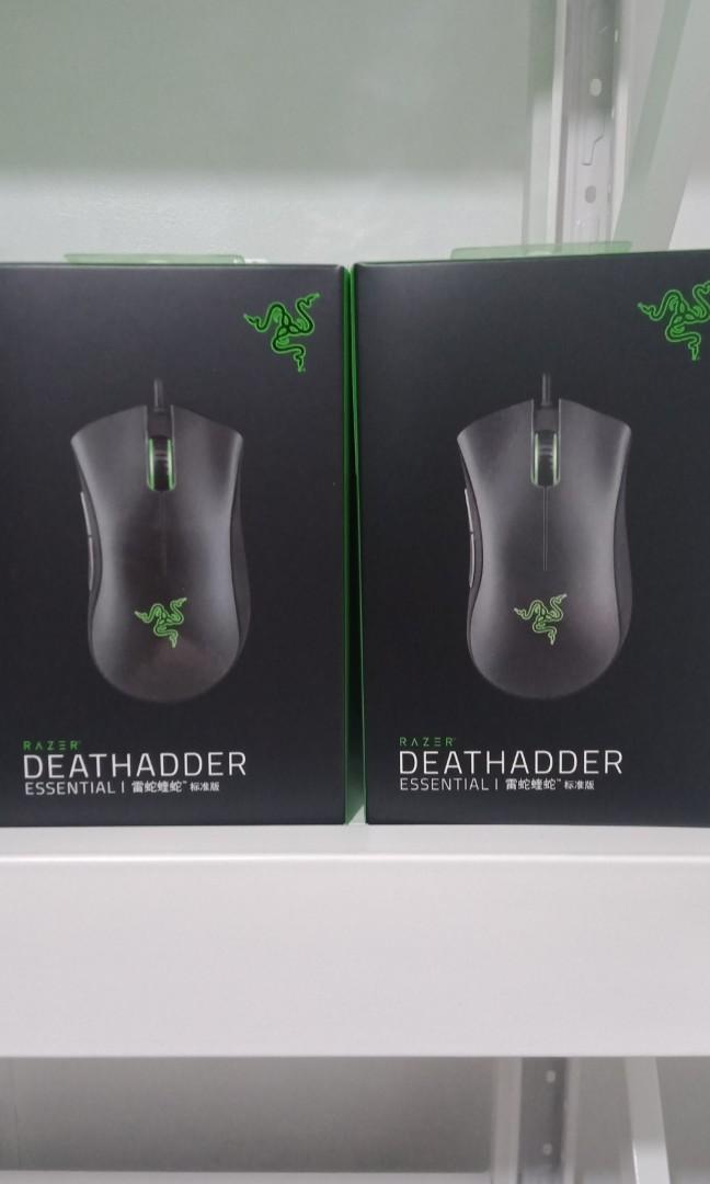 Original Razer Deathadder Essential 6400 DPI Mouse, Computers & Tech ...