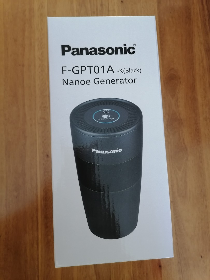 Panasonic F-GPT01A Nanoe Generator (Black), TV & Home Appliances, Air ...