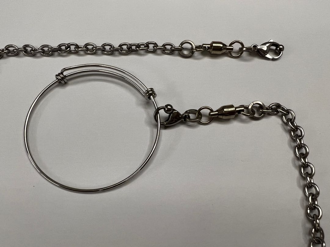 Parrot leg chain/hook/leash with spring hook or spiral hook, Pet ...