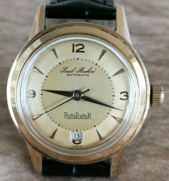 Paul Buhré ROTODATOR FELSA 692 Bidynator Gold Plated Mid Sized 33.5mm ...