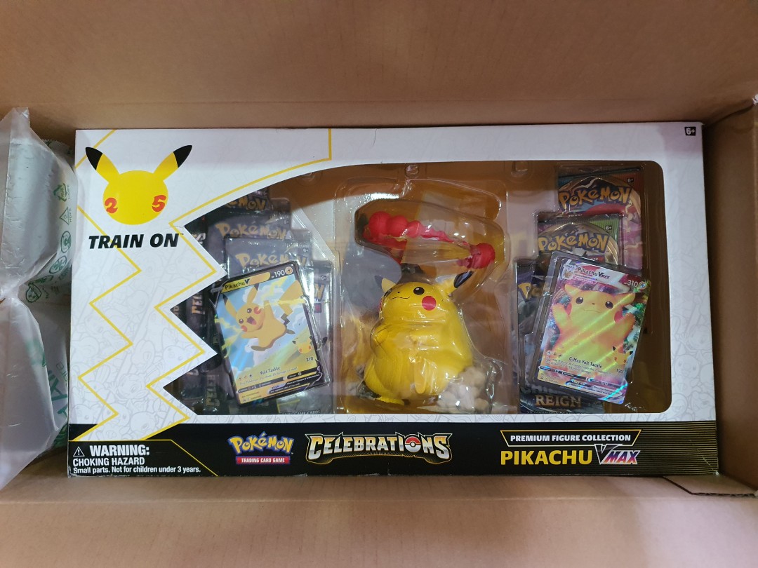 Pikachu Vmax Box, Hobbies & Toys, Toys & Games on Carousell