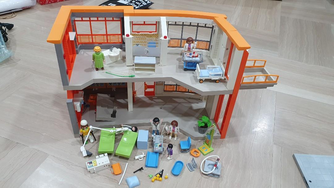 Playmobile Hospital, Clinic Box Set and Ambulance, Hobbies & Toys, Toys ...