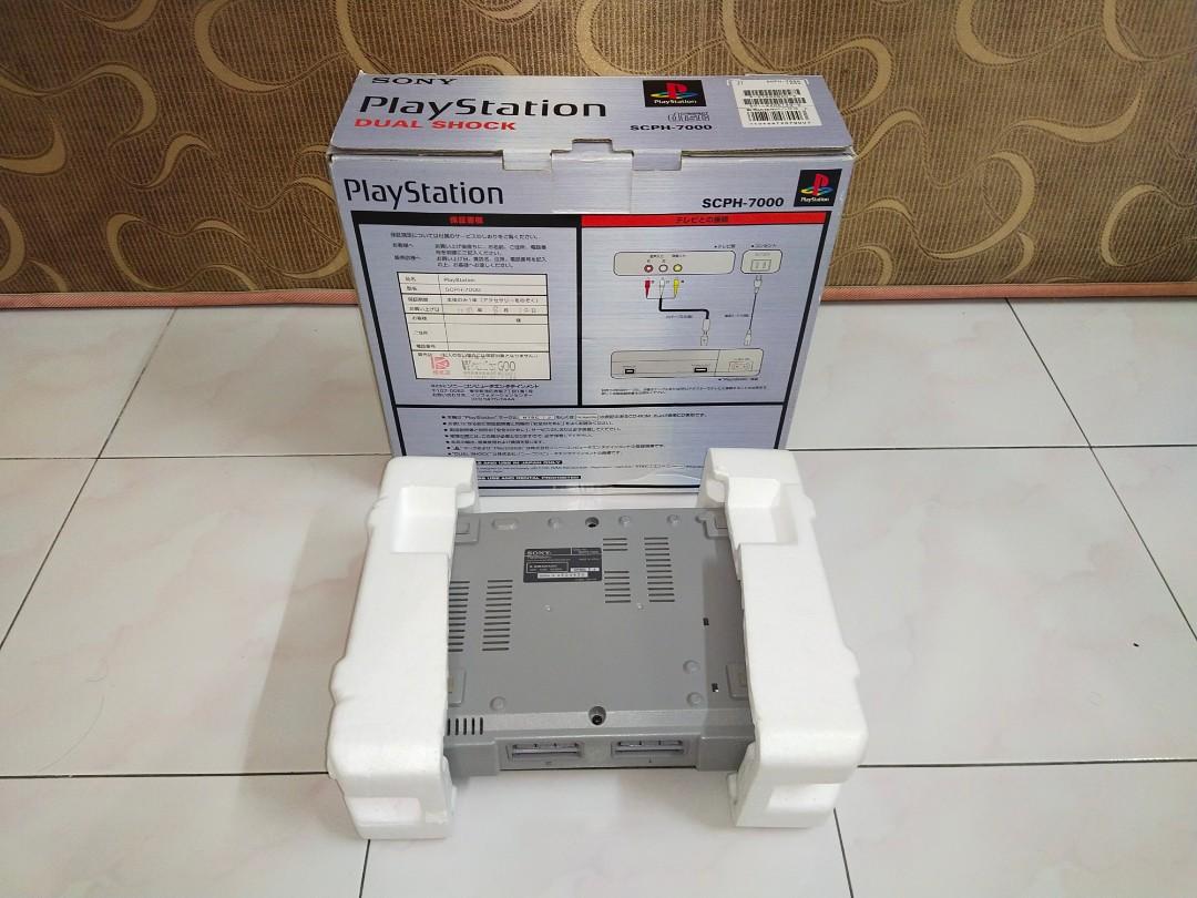 Playstation PS1 FAT JAPAN SCPH - 7000, Video Gaming, Gaming Accessories ...