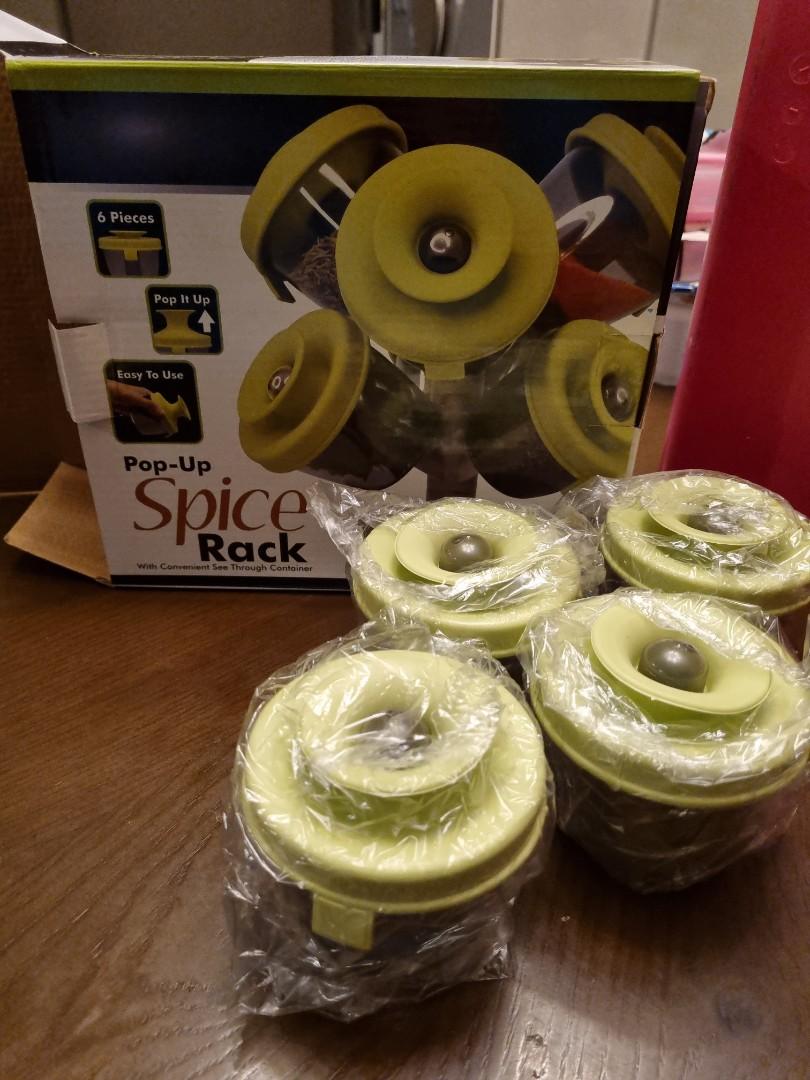 Pop-up Spice Rack, Food & Drinks, Spice & Seasoning on Carousell