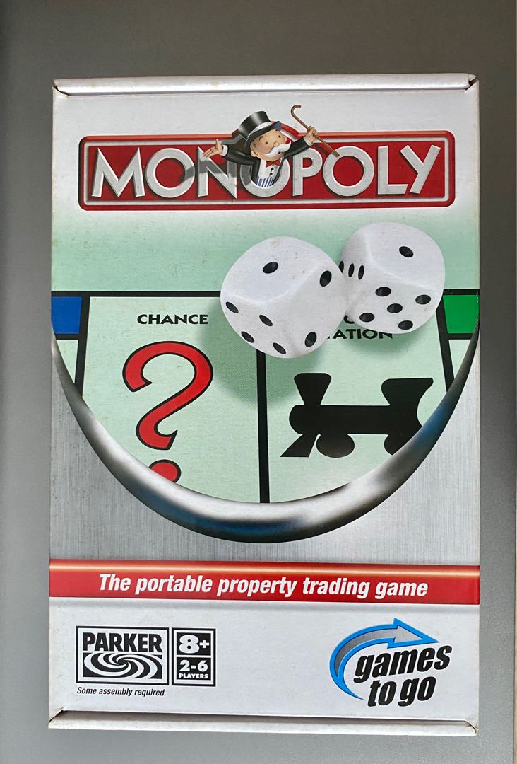 Portable Games to Go Monopoly, Hobbies & Toys, Toys & Games on Carousell