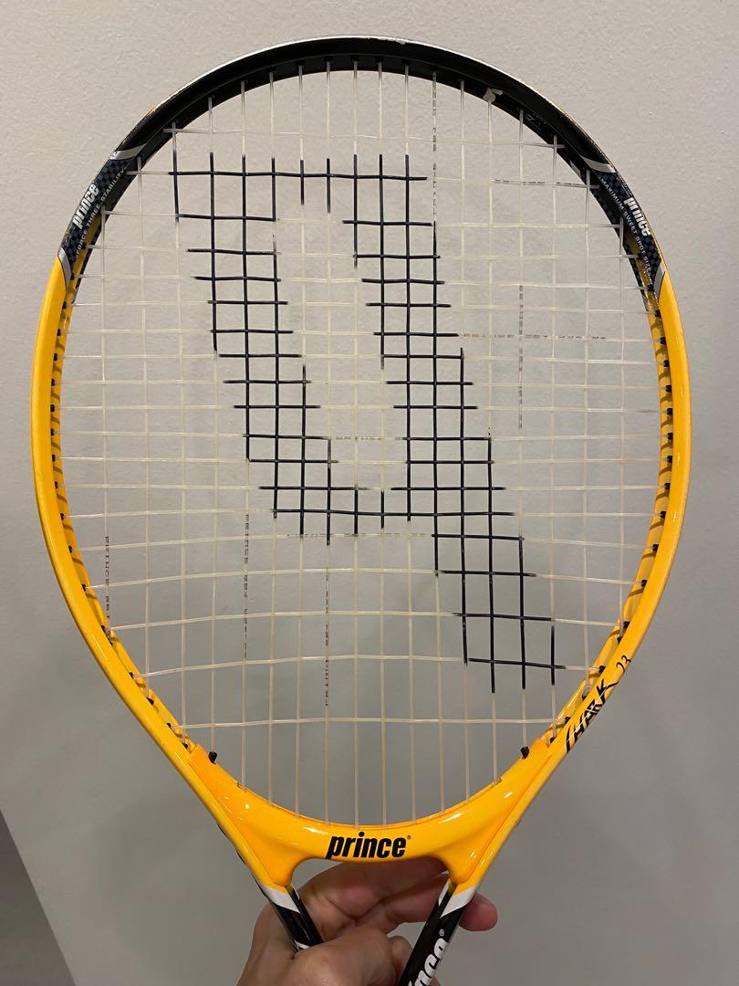 Prince Shark 23 Tennis Racket, Sports Equipment, Sports & Games, Racket ...