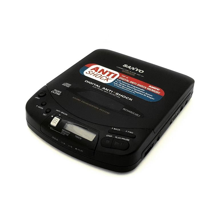 Rare! Brand New Sanyo Discman/Walkman CDP-54 Portable CD Player In ...