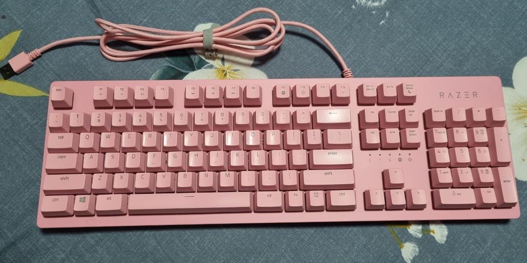 Razer Huntsman Keyboard (Pink), Computers & Tech, Parts & Accessories ...