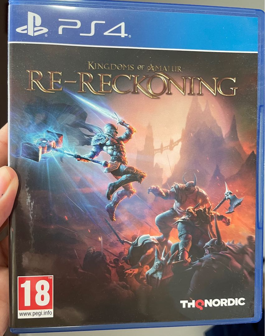 Re-Reckoning Disk version Game, Video Gaming, Video Games, PlayStation ...