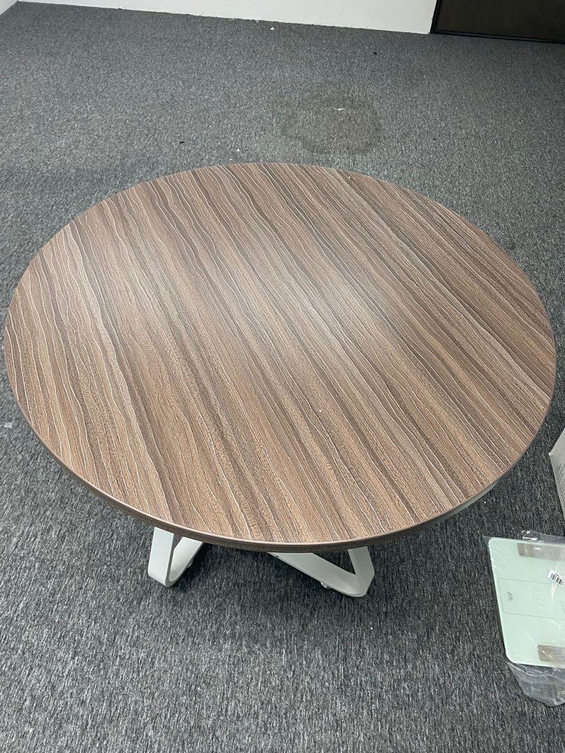 Round table/ pantry table/ working table, Furniture & Home Living ...