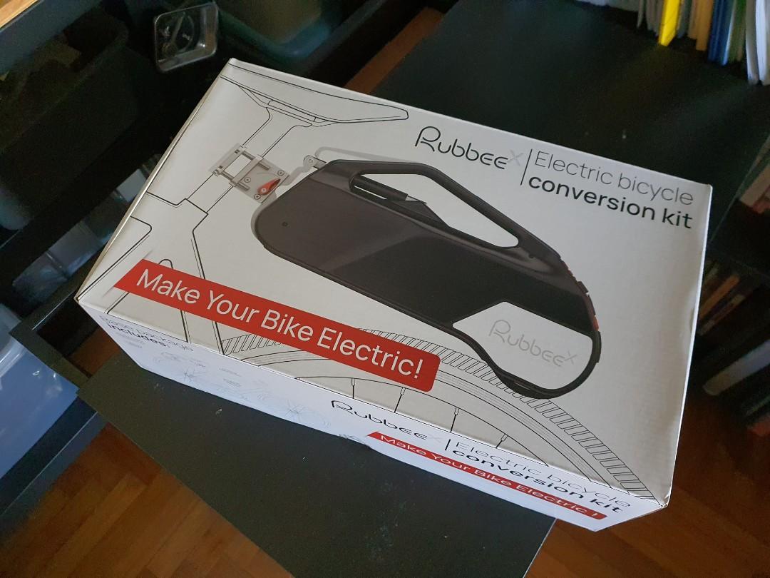 Rubbee X, converts your bike to ebike (including Bromptons), Sports ...