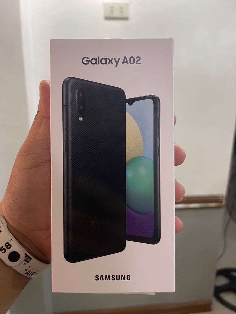 Samsung Galaxy A02 Black, Mobile Phones & Gadgets, Mobile Phones ...