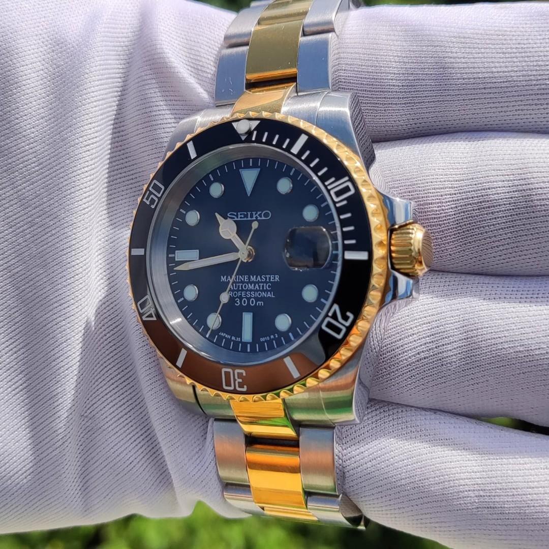 Seikolex Two Tone Mod, Men's Fashion, Watches & Accessories, Watches on ...