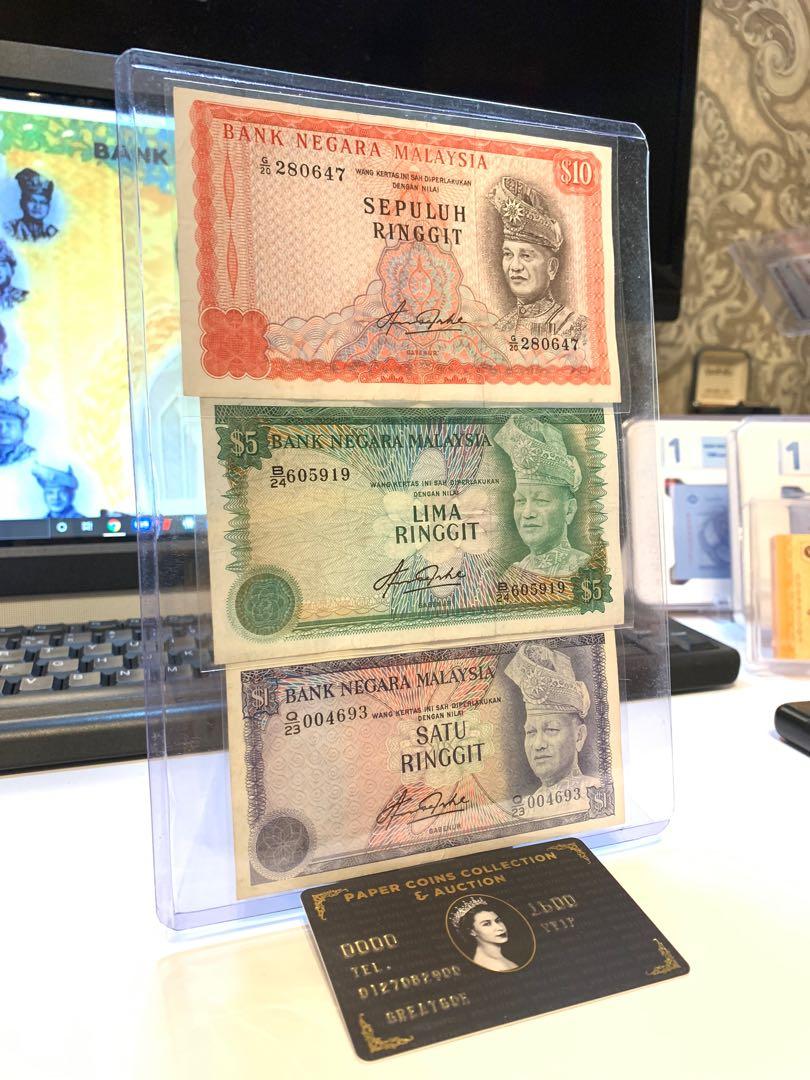 Series 5th Aziz Taha Signature RM1/RM5/RM10, Hobbies & Toys ...