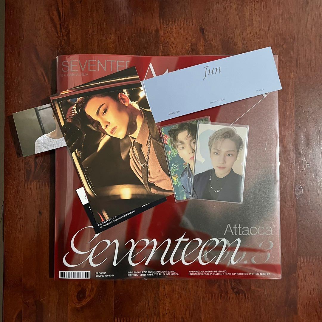 SEVENTEEN ATTACA ALBUM FULL INCLUSION, Hobbies & Toys, Music & Media ...