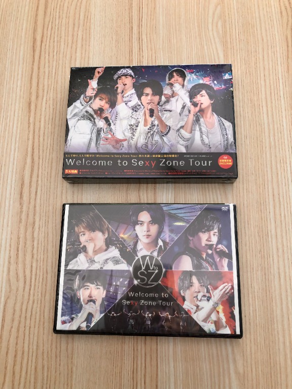 Sexy Zone Welcome To Sexy Zone Tour 日版 Dvd 初回盤及通常盤 興趣及遊戲 收藏品及紀念品 明星