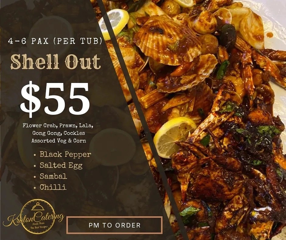 SHELL OUT, Food & Drinks, Packaged & Instant Food on Carousell